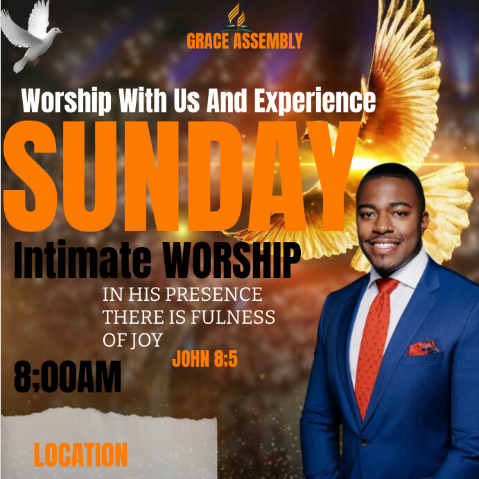 church flier template | PosterMyWall