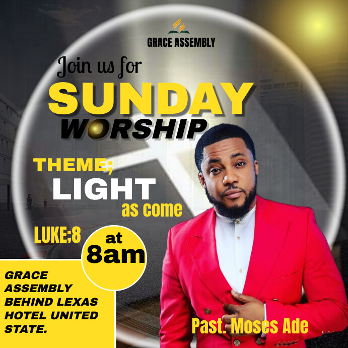 church flier template | PosterMyWall