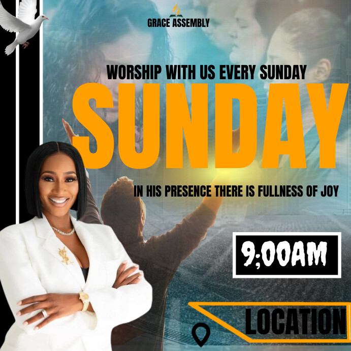 church flier template | PosterMyWall