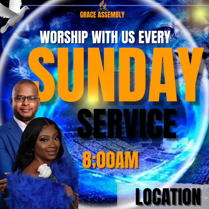 church flier template | PosterMyWall