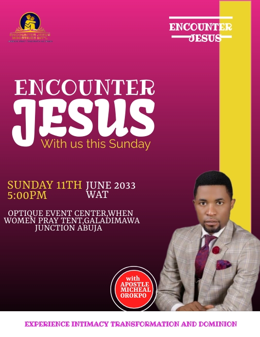 Church flyer, program Templat | PosterMyWall