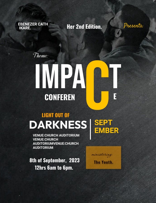 Copy of CHURCH FLYER,SUNDAY SERVICE (27) | PosterMyWall