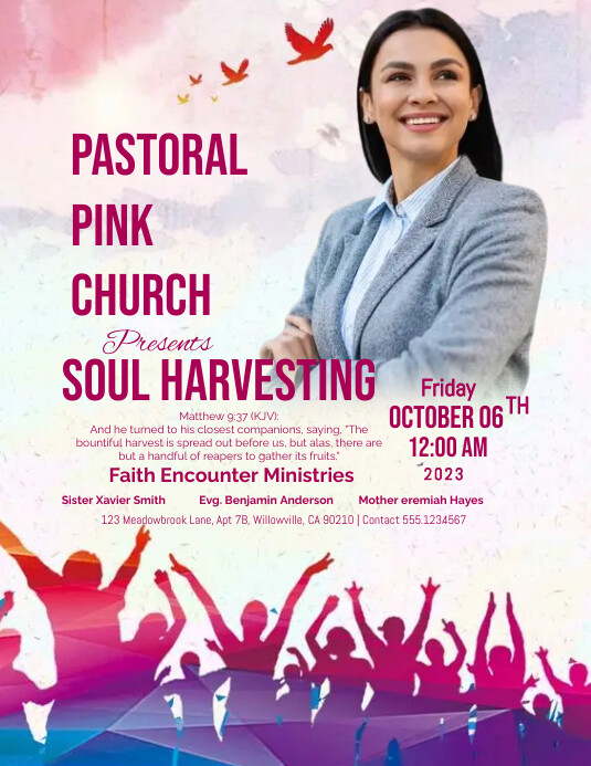 church flyer , apostolic , apostolic flyer, Template | PosterMyWall