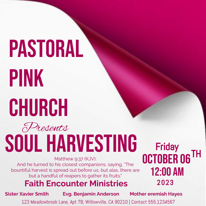 Copy of church flyer , apostolic , apostolic flyer, | PosterMyWall