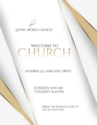 Church Flyer Template | PosterMyWall