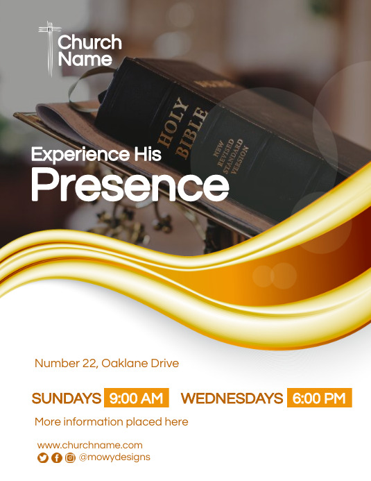 Church Flyer (1) Template | PosterMyWall