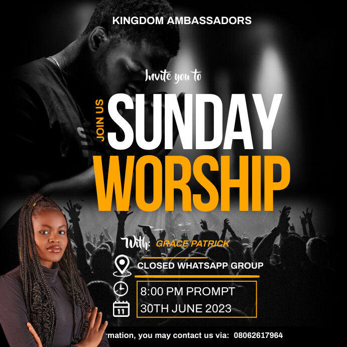 Copy of Church flyer (10) | PosterMyWall