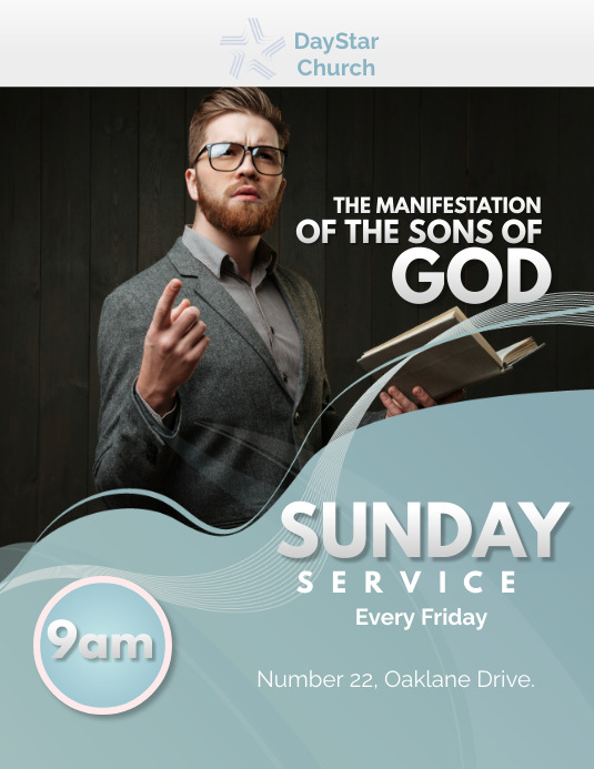 Church Flyer (2) Template | PosterMyWall
