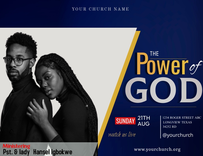 church flyer (2) Template | PosterMyWall