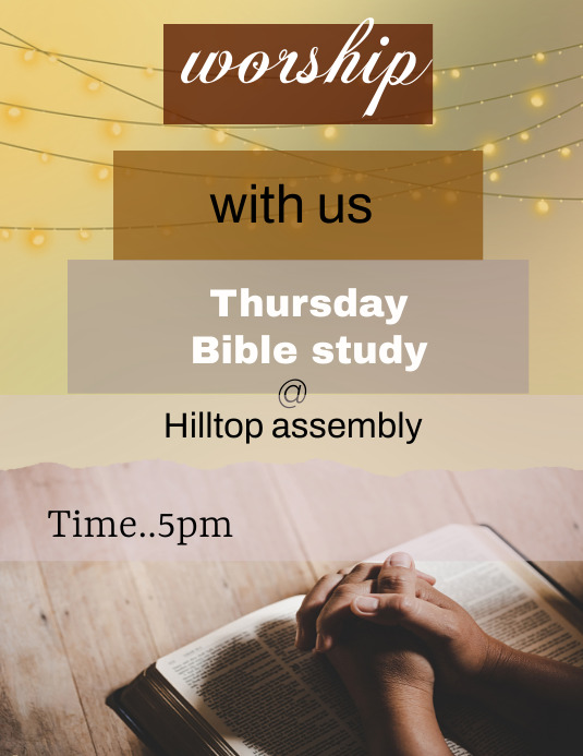 Church flyer (3) Template | PosterMyWall