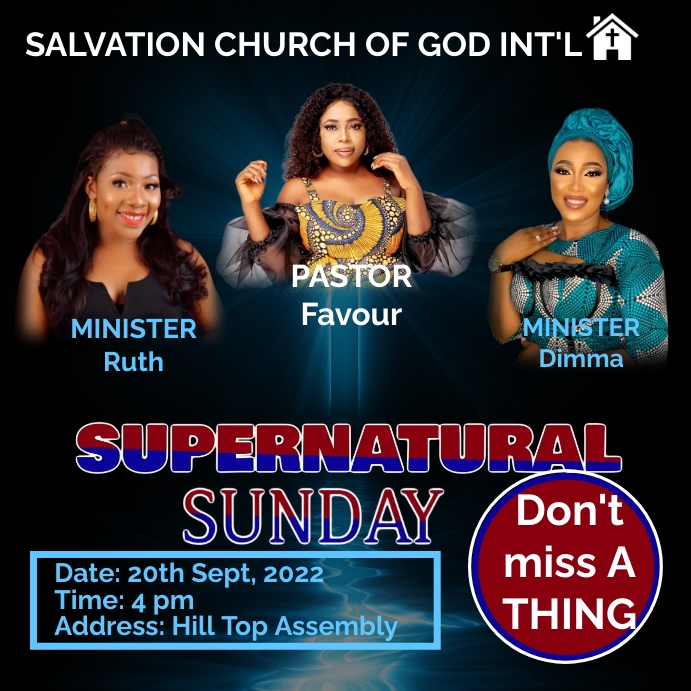 Church flyer (33) Template | PosterMyWall