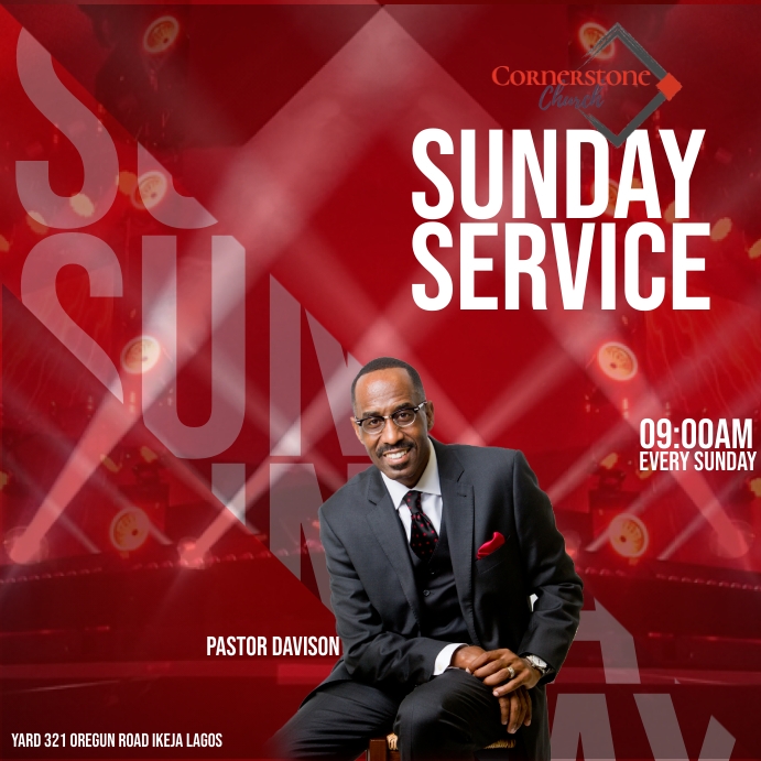 Church Flyer and Event flyer Template | PosterMyWall