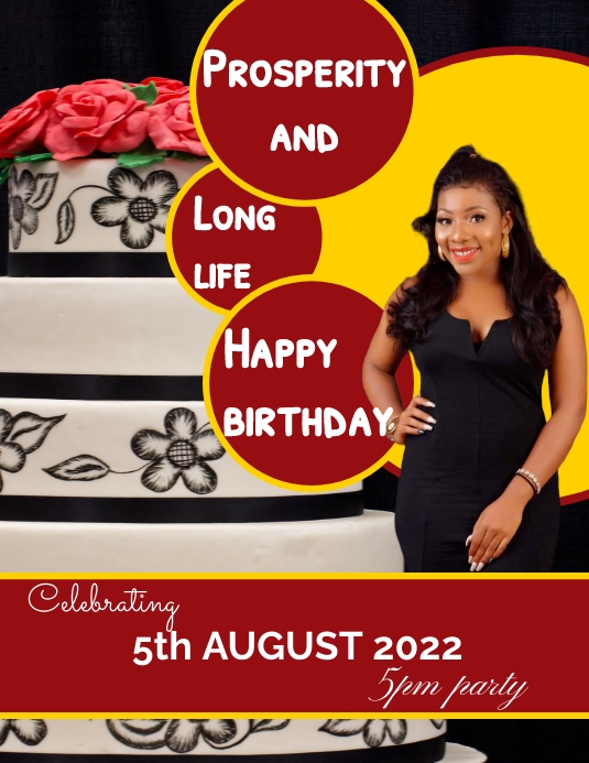 Church flyer birthday Template | PosterMyWall