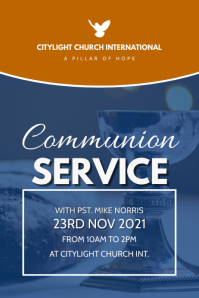 Holy Communion Template | PosterMyWall