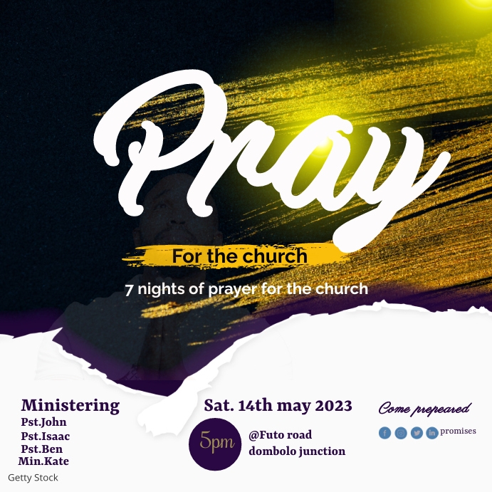 Church Flyer Design and Event flyer (11) Template | PosterMyWall