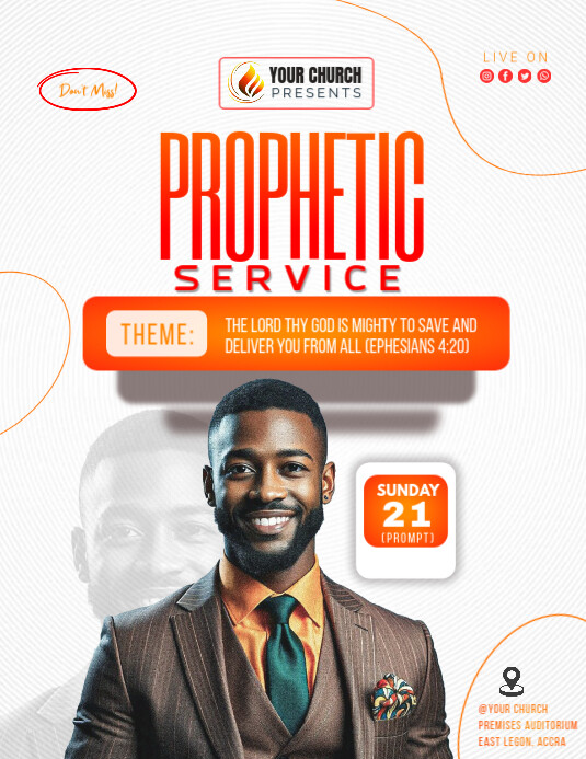 Copy of Church flyer | PosterMyWall