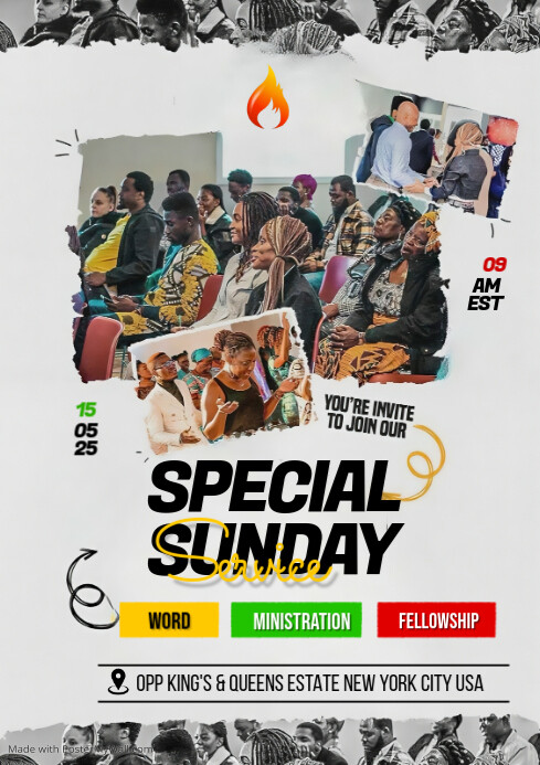 Copy of Church flyer | PosterMyWall