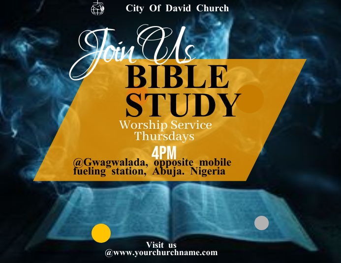 Pamflet Gereja Templat | PosterMyWall