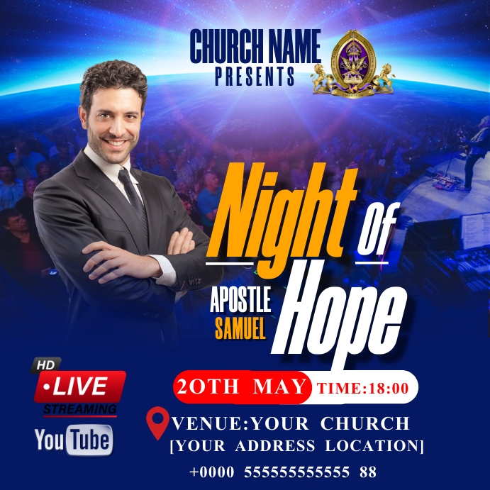 Church Flyer Template | PosterMyWall