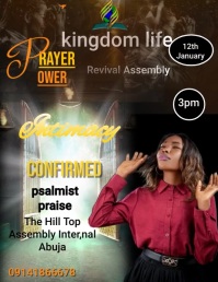 crusade service flyer template (2) | PosterMyWall