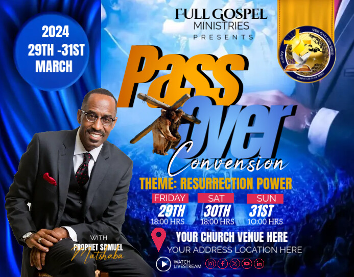 Copy of CHURCH FLYER | PosterMyWall