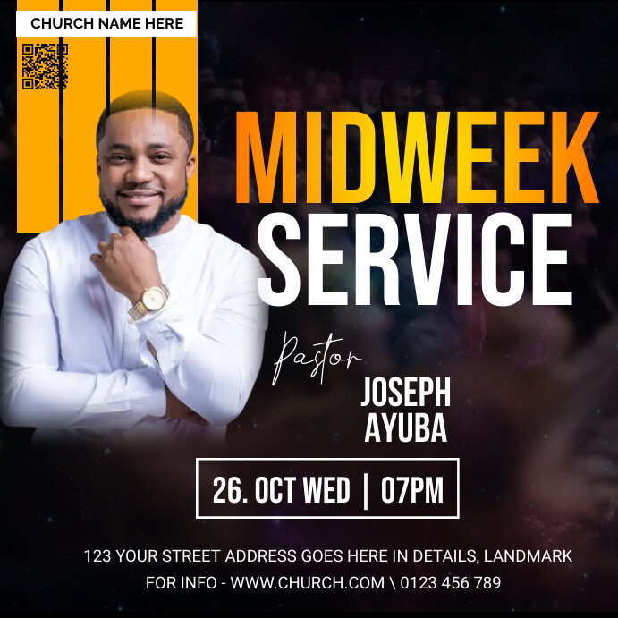 Copy of CHURCH FLYER | PosterMyWall