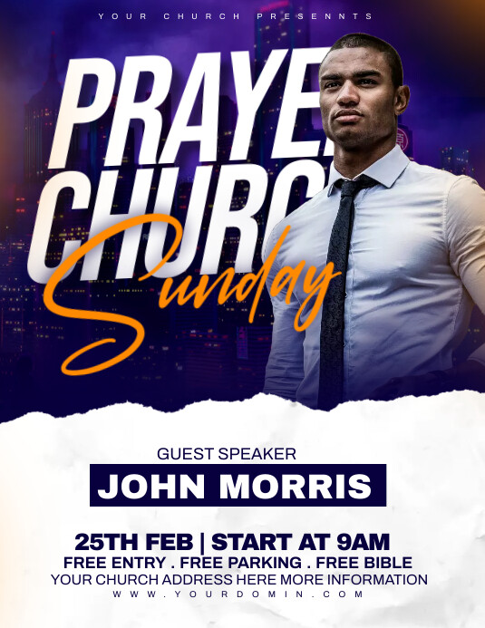 Church flyer Template | PosterMyWall