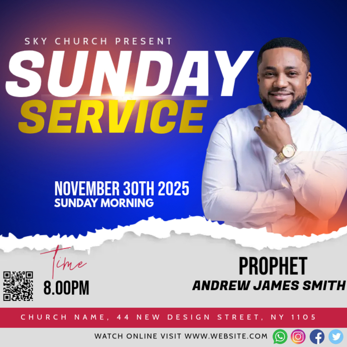 Church Flyer Template | PosterMyWall