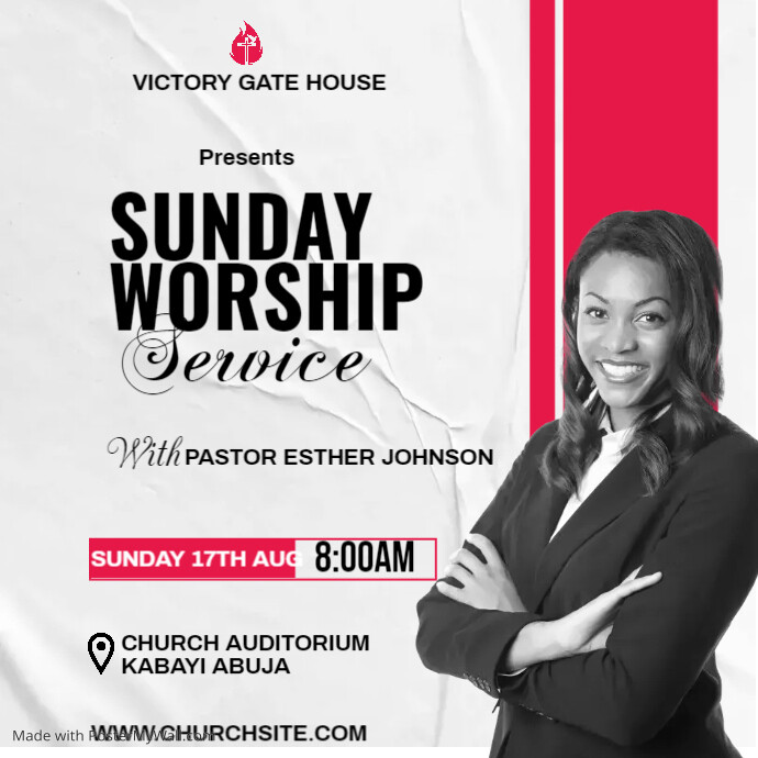 Copy of Church flyer | PosterMyWall