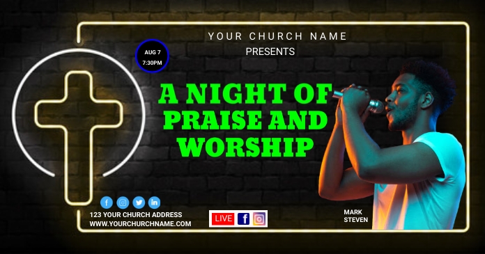 CHURCH FLYER Template | PosterMyWall