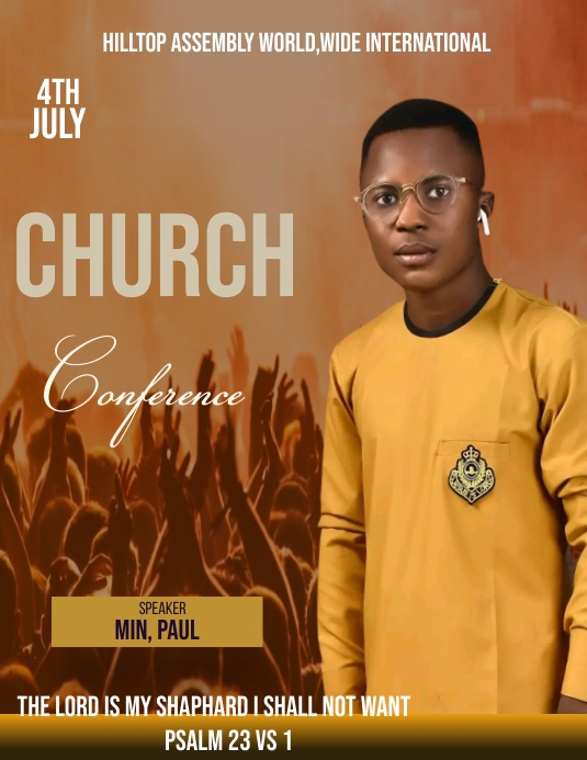Pamflet Gereja Templat | PosterMyWall