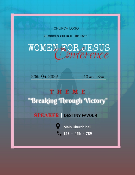 CHURCH FLYER Template | PosterMyWall
