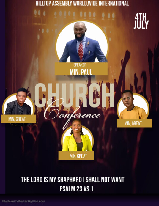 Copy of CHURCH FLYER | PosterMyWall