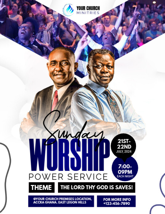 Church flyer | PosterMyWall