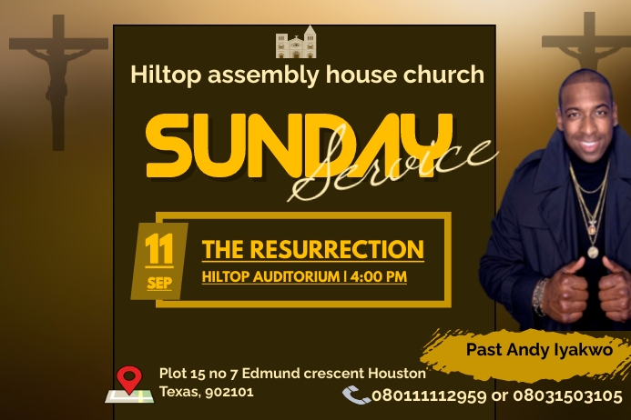 Church flyer Template | PosterMyWall