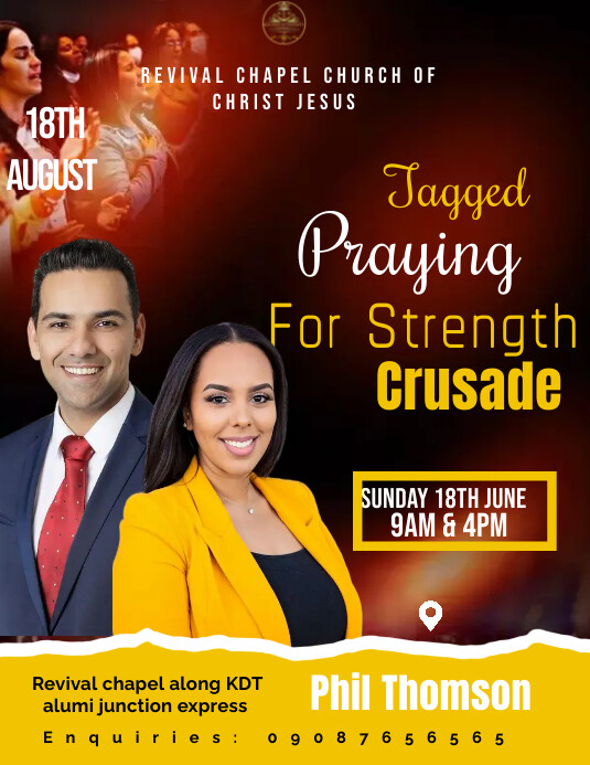 Plantilla de Church flyer | PosterMyWall