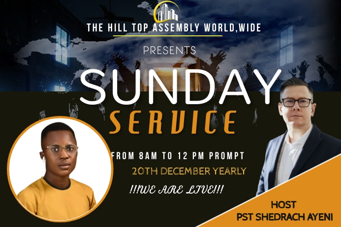 CHURCH FLYER Template | PosterMyWall