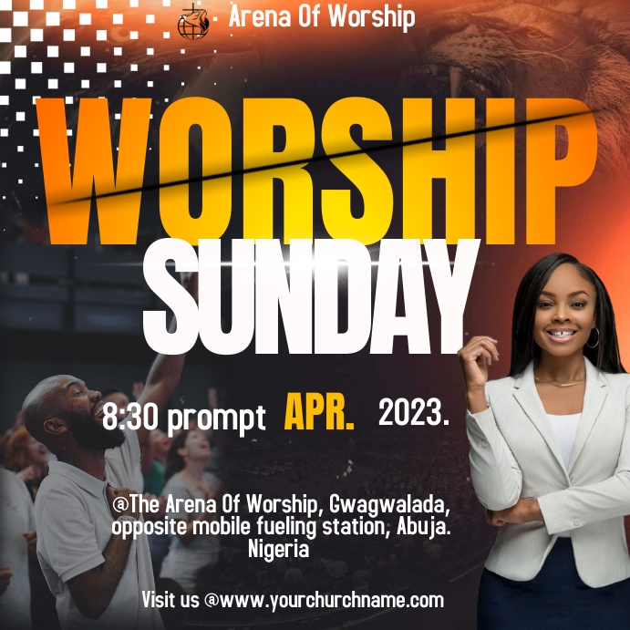 Church flyer Template | PosterMyWall