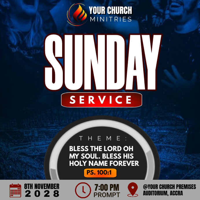 church flyer | PosterMyWall