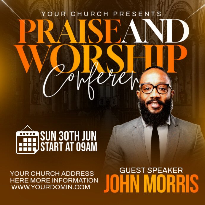 Copy of Church flyer | PosterMyWall