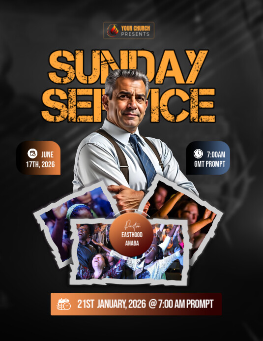 Church flyer | PosterMyWall