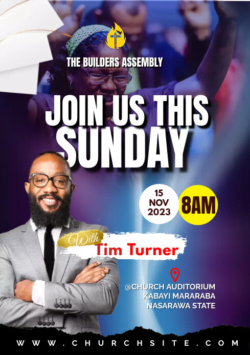 CHURCH FLYER Template | PosterMyWall