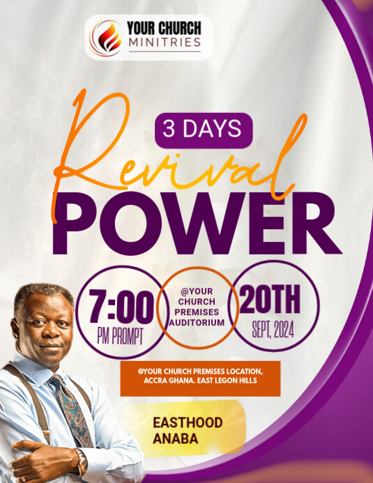 Church flyer | PosterMyWall