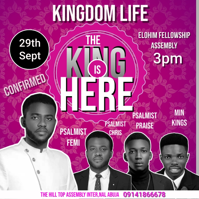 Pamflet Gereja Templat | PosterMyWall