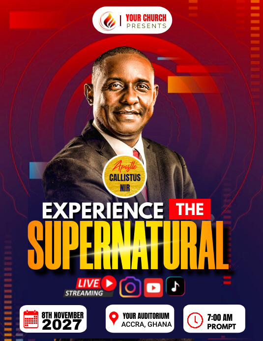 Church flyer | PosterMyWall