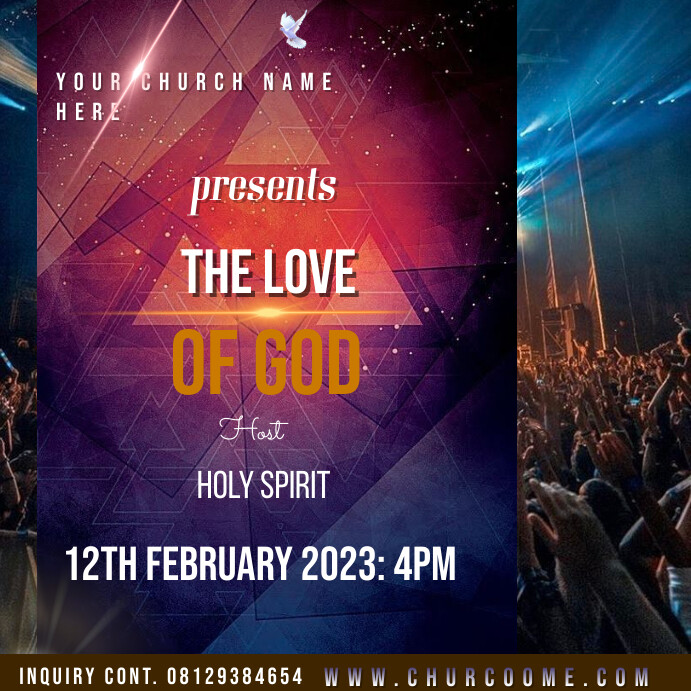 CHURCH FLYER Template | PosterMyWall
