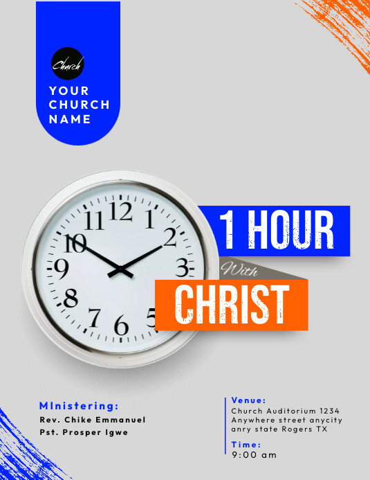 church flyer Template | PosterMyWall