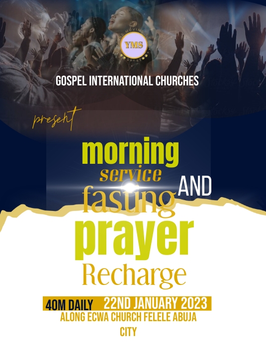 Pamflet Gereja Templat | PosterMyWall