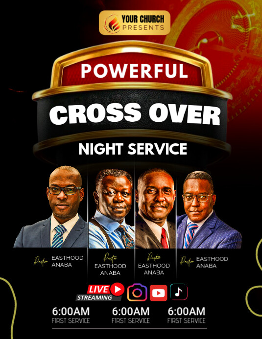 Church flyer | PosterMyWall