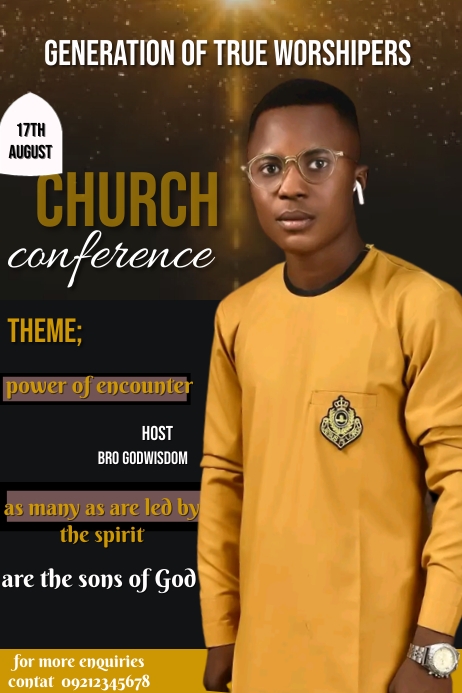 CHURCH FLYER Template | PosterMyWall